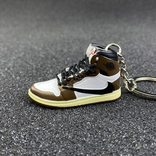 sneaker keychain jordan basketball shoes, mini shoe keychains box