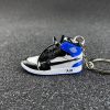 jordan 1 keychain, 3d mini sneaker keychain, jordan shoe keychain 3d