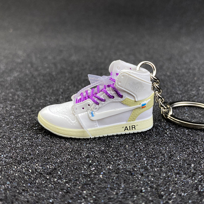 jordan shoe keychain, air jordan 1 keychain, mini jordan sneakers