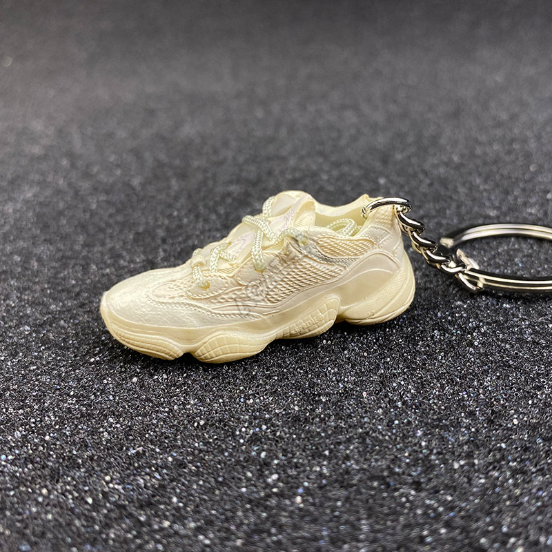 3D sneaker keychain wholesale mini shoe adidas Yeezy 500 Super Moon ...