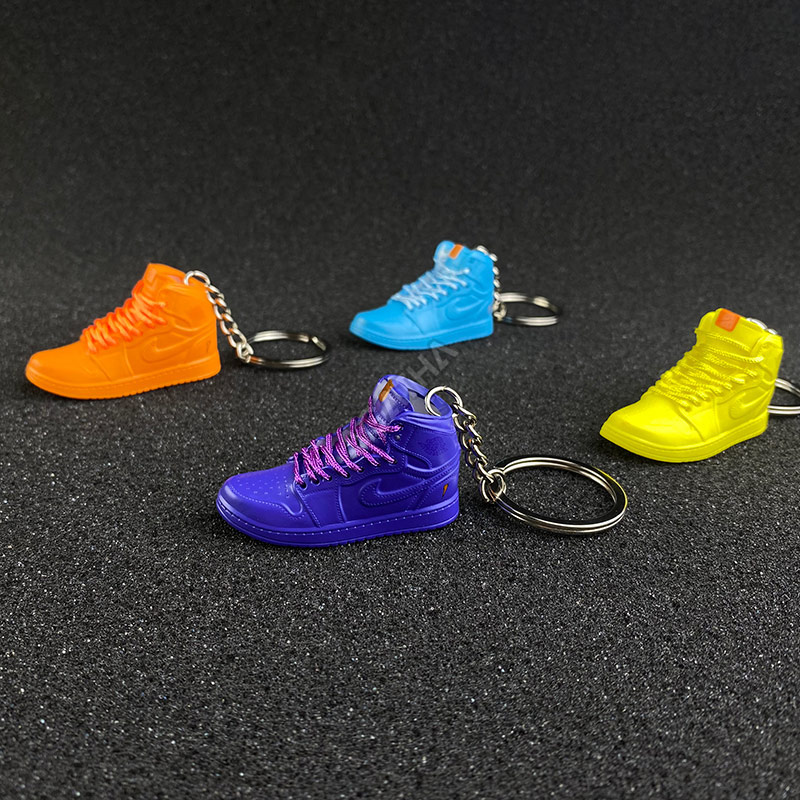 3d mini air jordan sneaker keychains, kyrie sneaker keychain